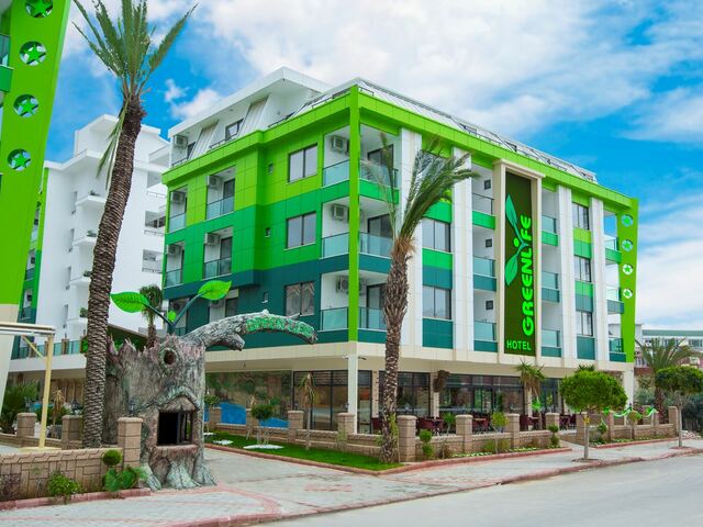 Туры в отель Green Life Hotel 4*, Турция, Аланья — цены и отзывы 2026